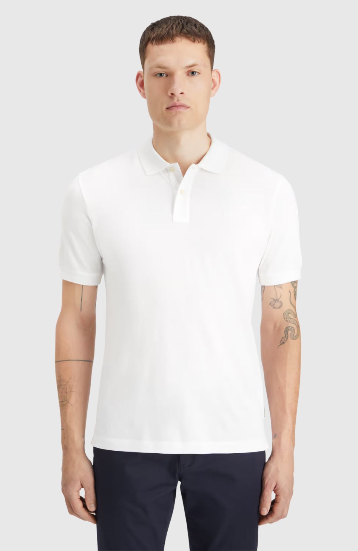 core-logo pique polo