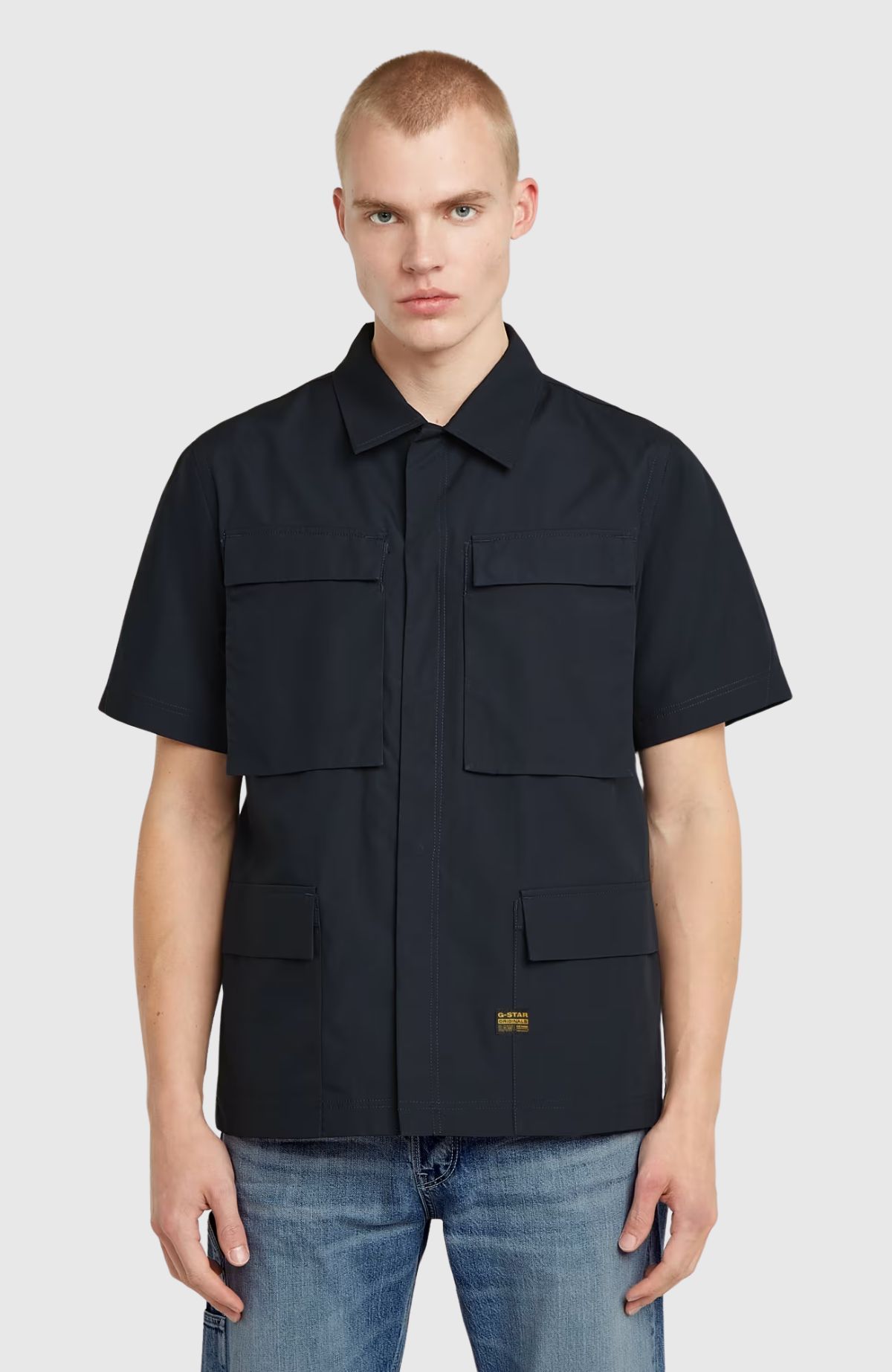 r-3n slim overshirt