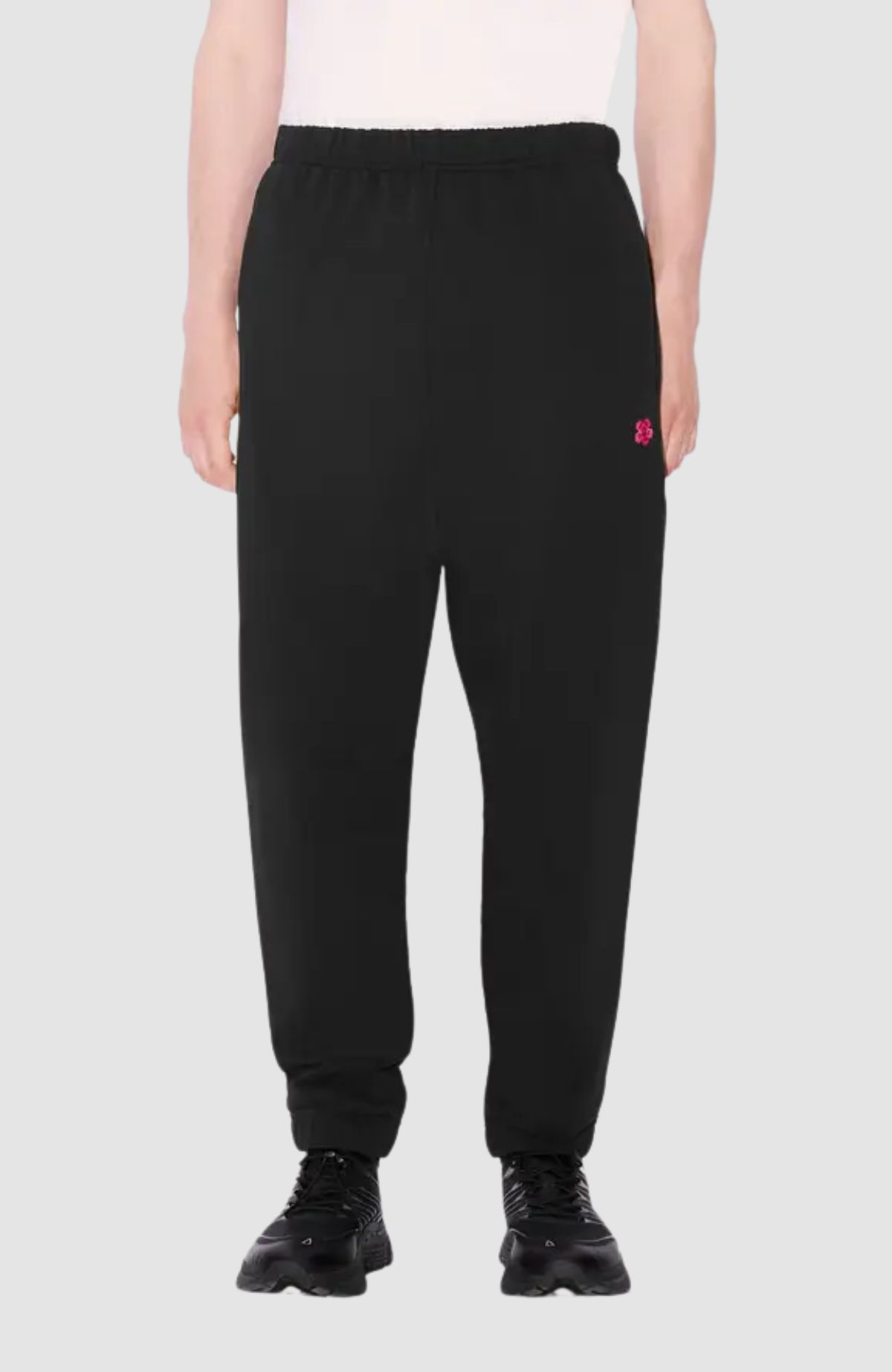 boke flower embroidered jogpants