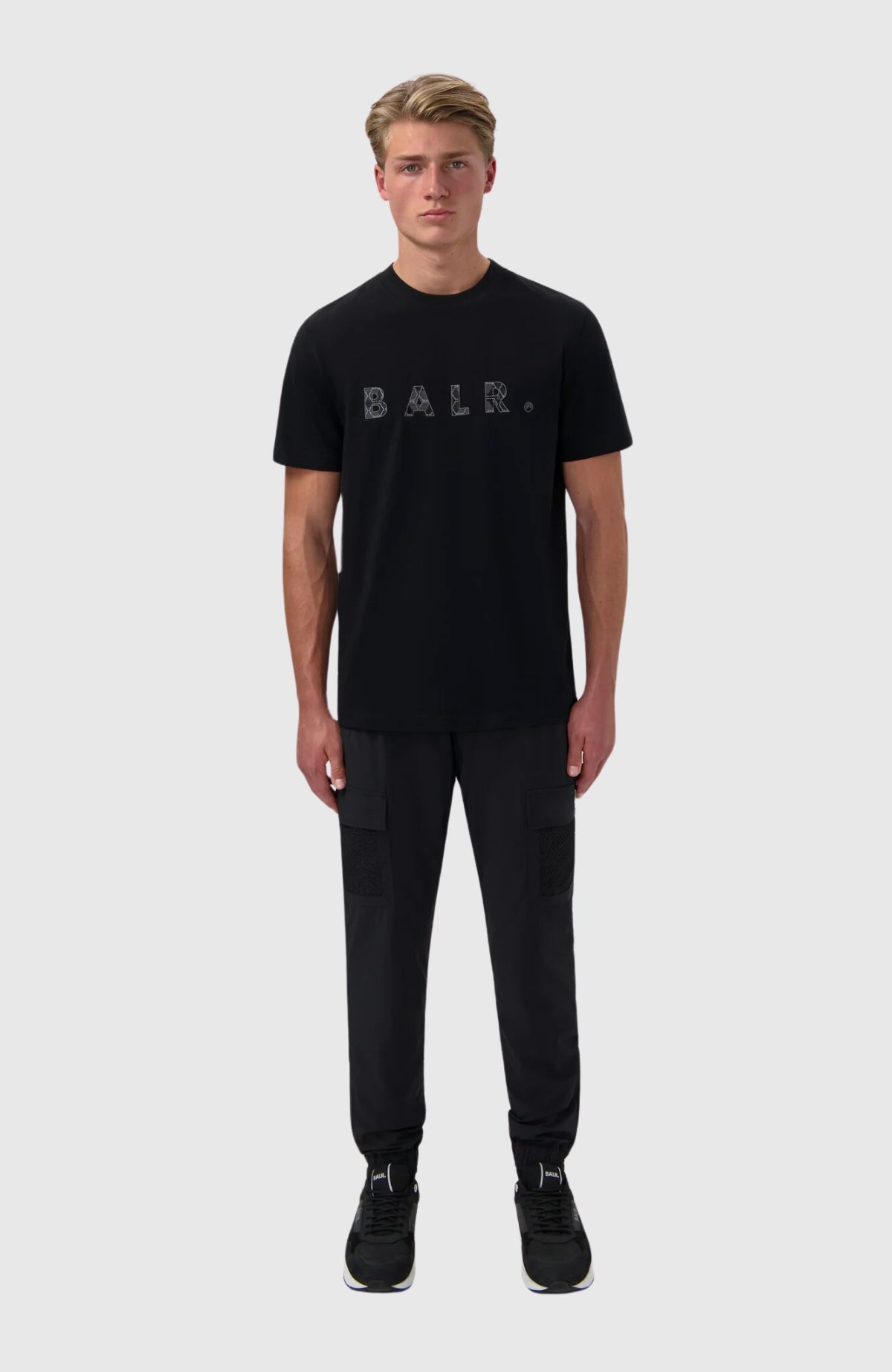 balr. monogram embro regular fit t-shirt