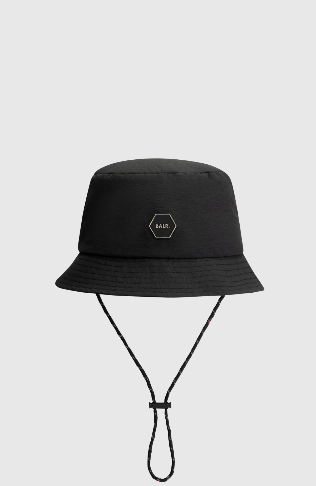 hexline badge bucket hat