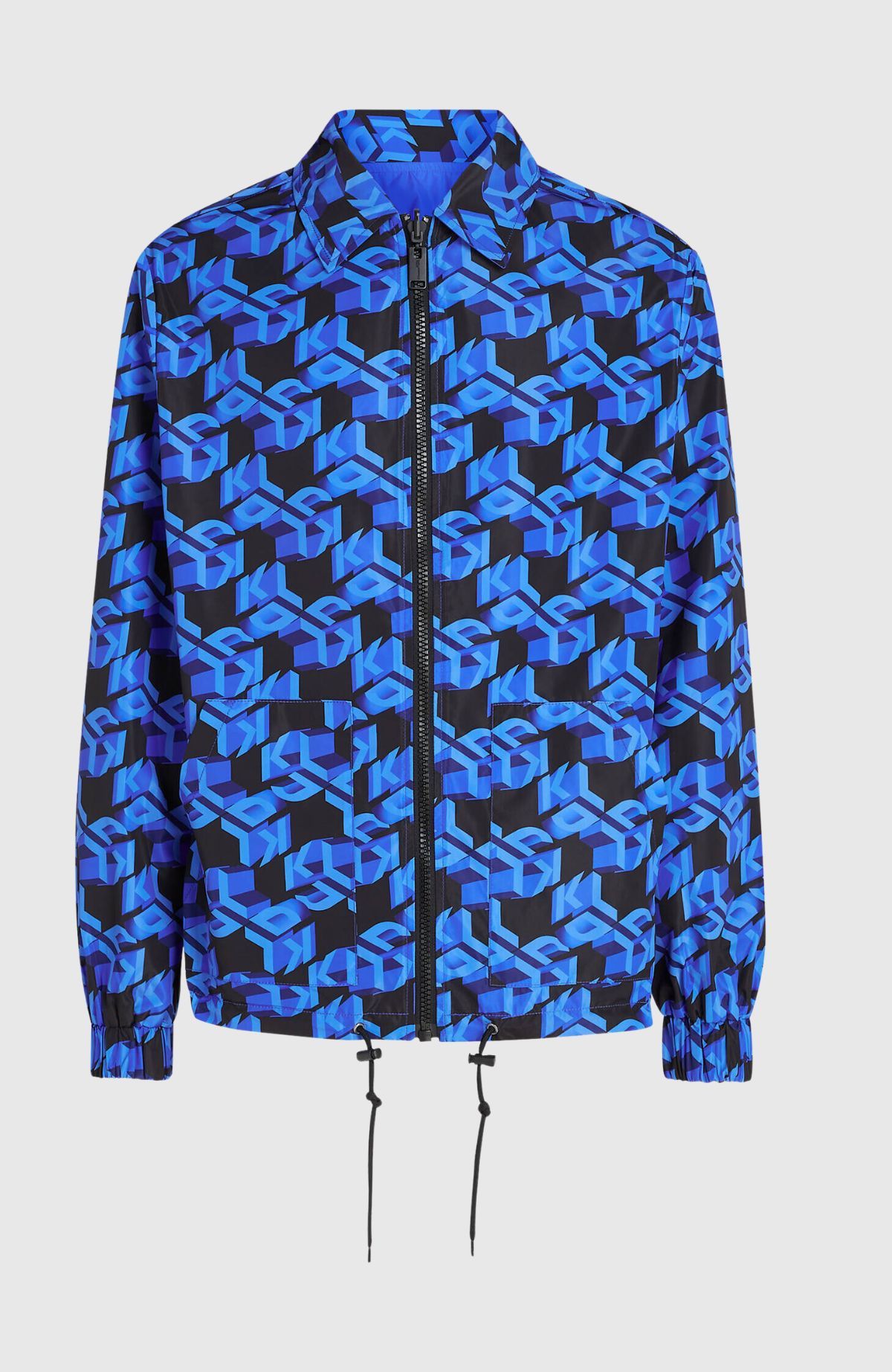 klj reversible monogram jacket