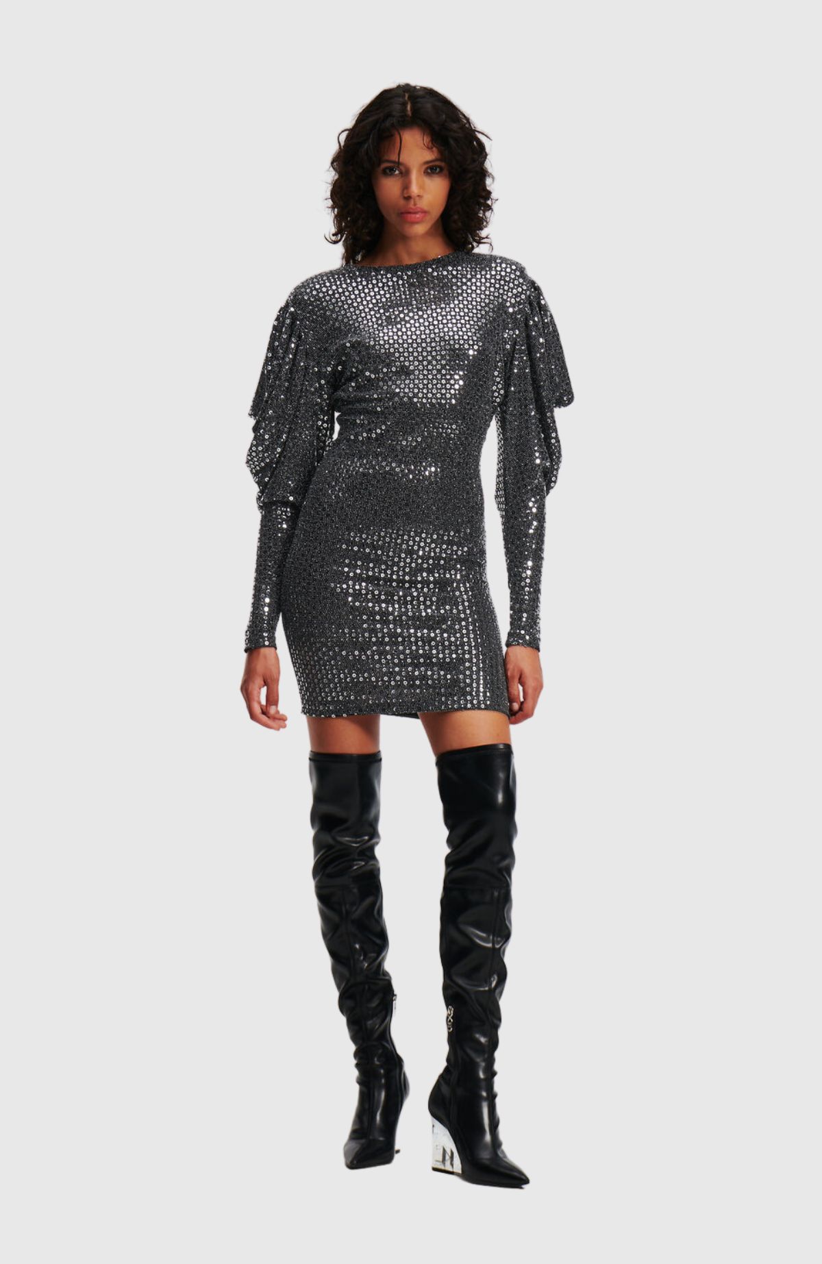 sequin dress